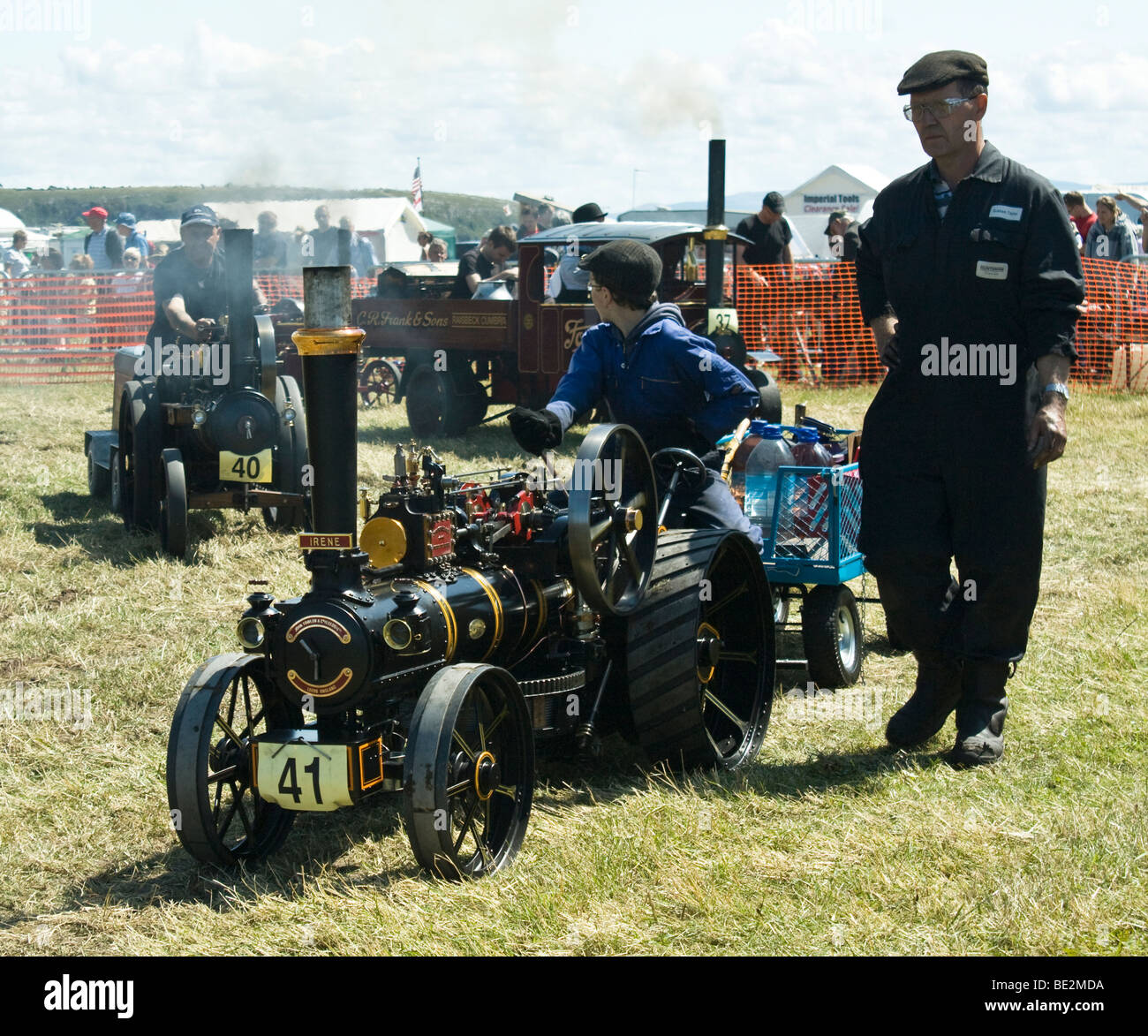 flookburgh steam rally Stock Photo - Alamy