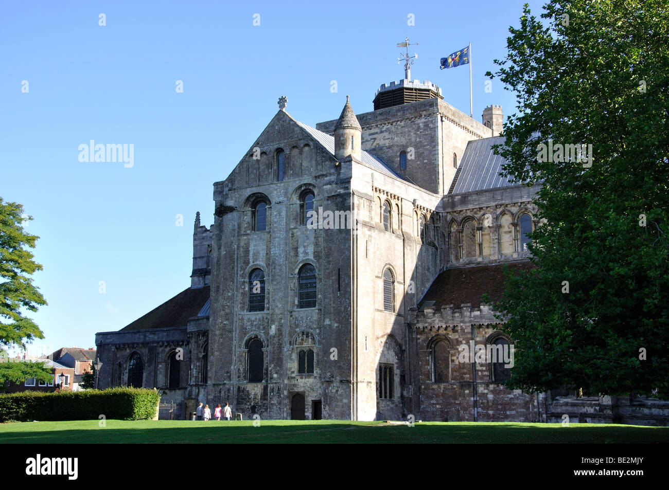 Romsey abbey church hi-res stock photography and images - Alamy