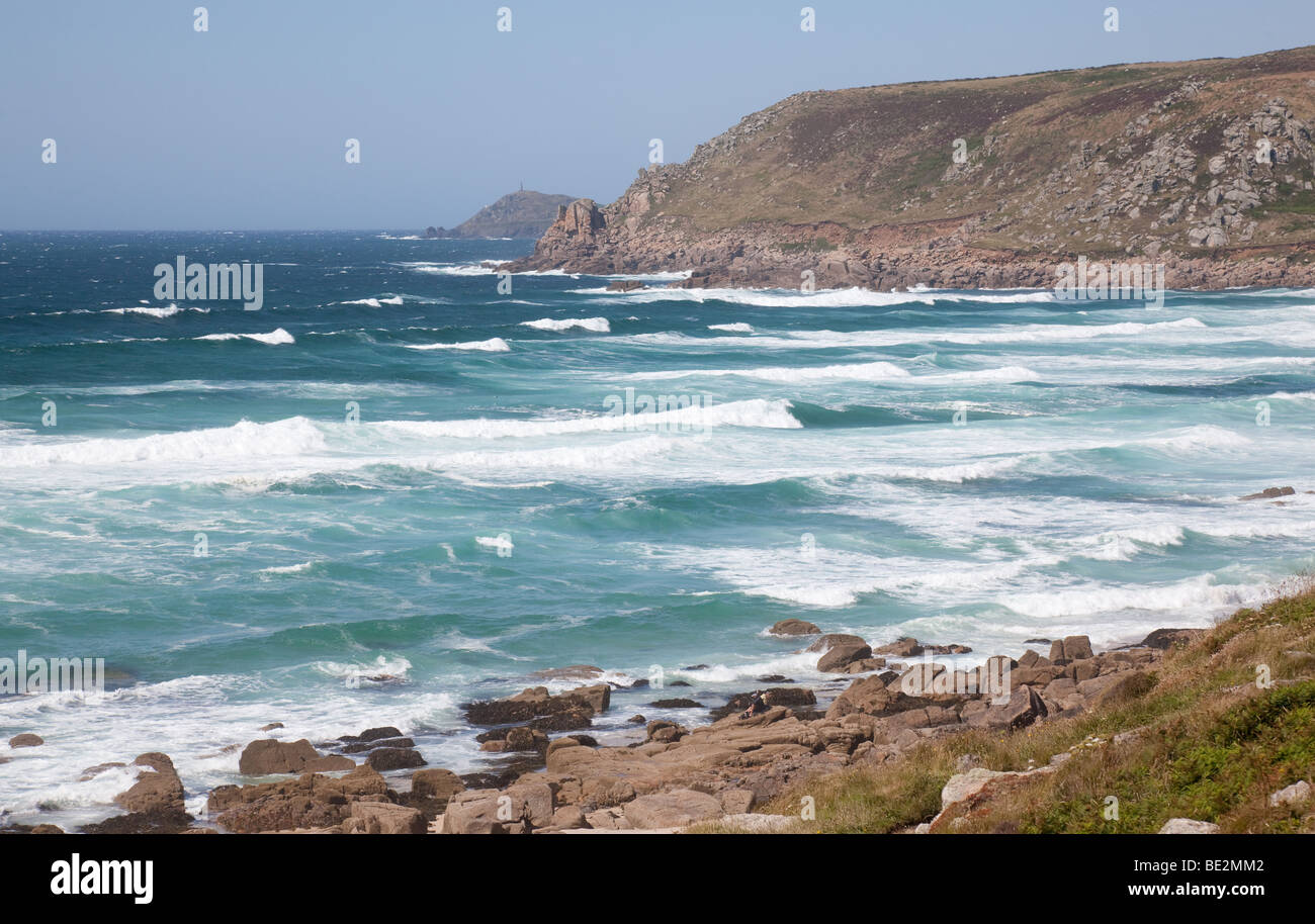 Coast at Sennen Cove, Cornwall, England Stock Photo - Alamy