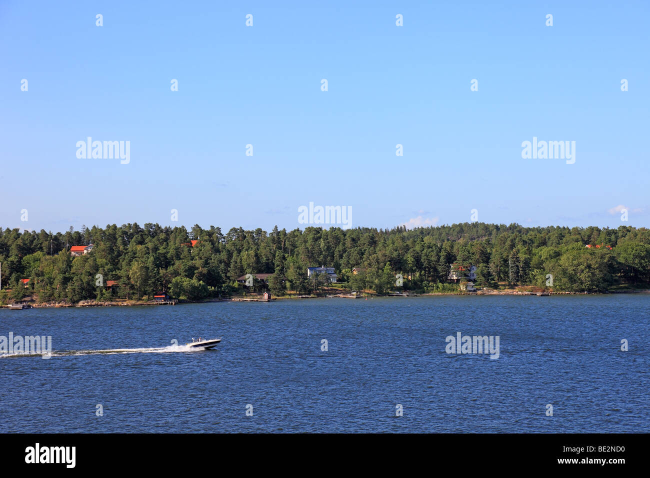 Baltic sea archipelago landscape in Sweden, Europe Stock Photo - Alamy
