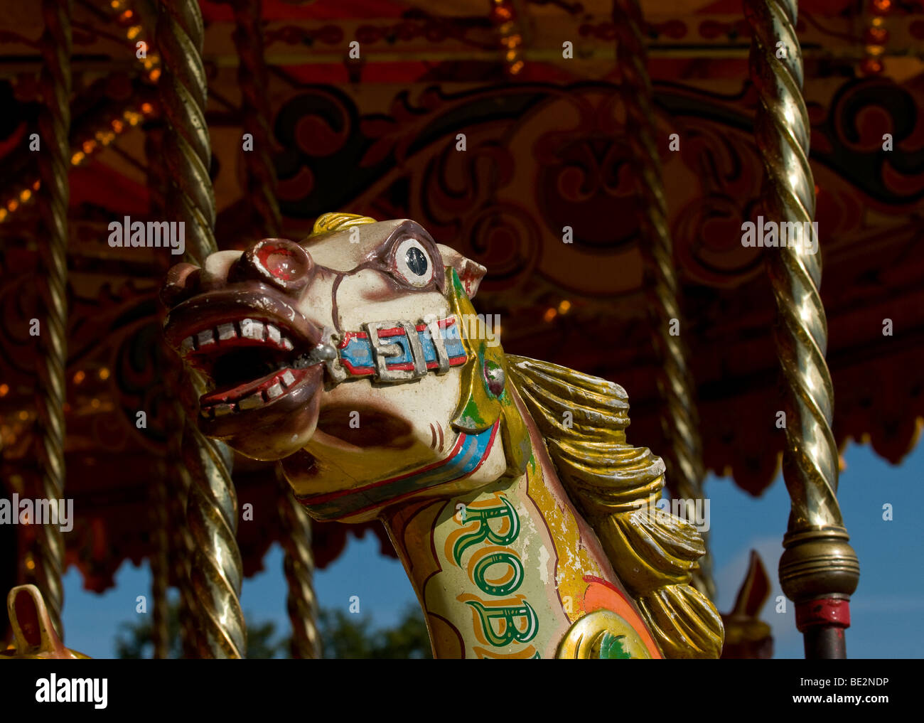 Traditional Funfair Carousel High Resolution Stock Photography and ...