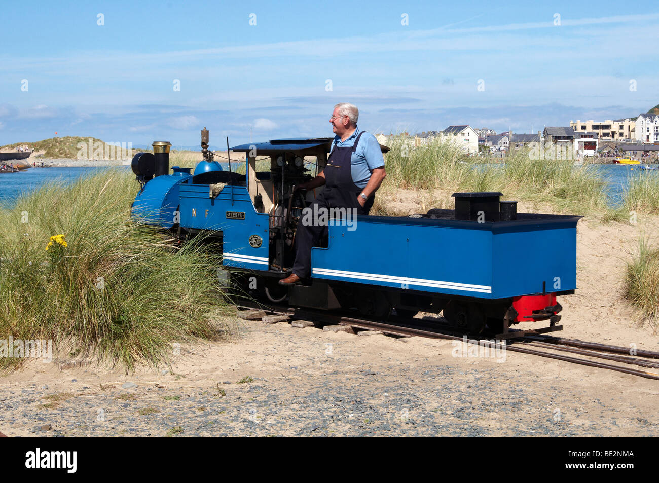 Trains on the Fairbourne Railway, 12.25 inch gauge miniature railway ...