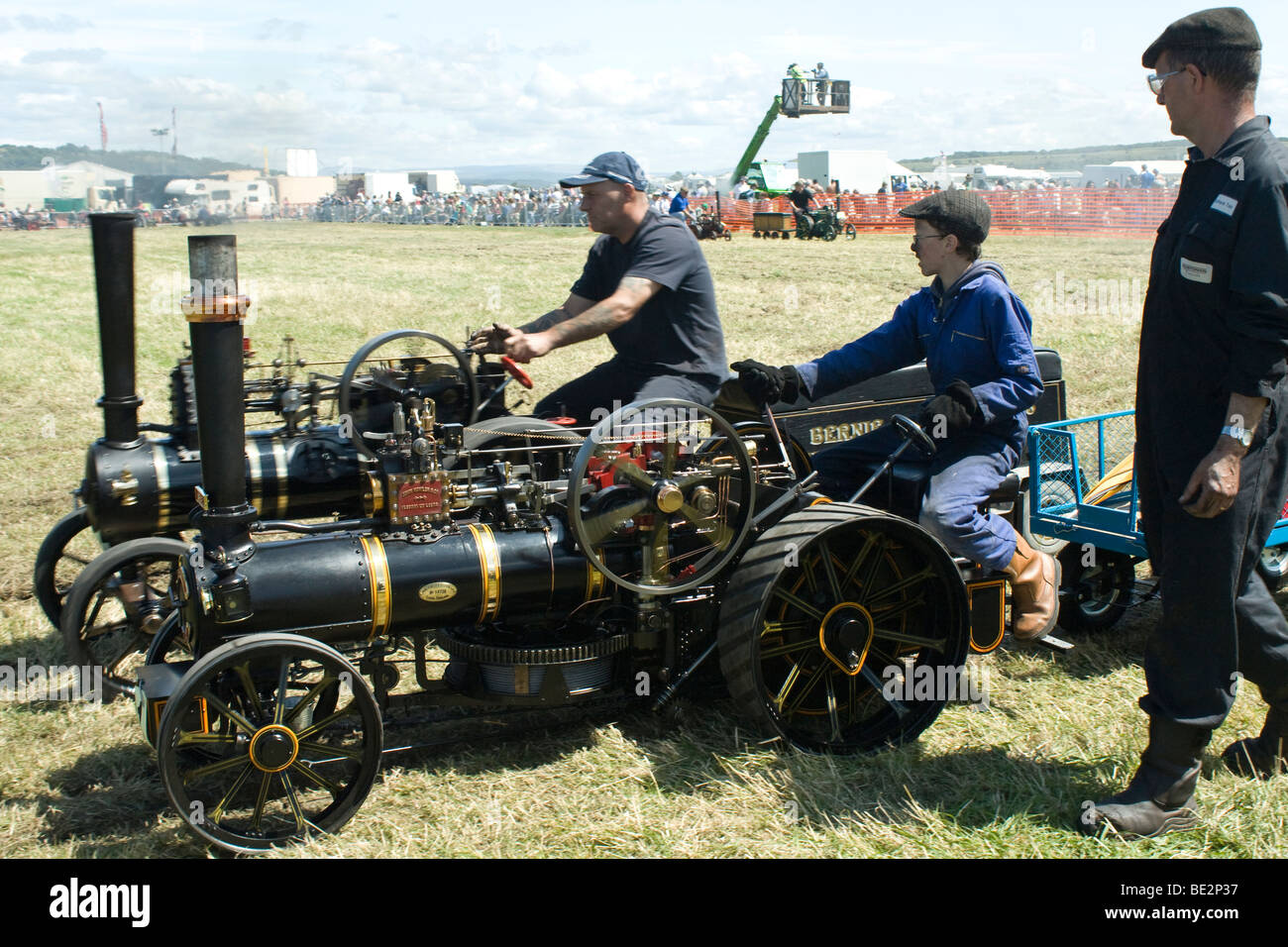 flookburgh steam gathering Stock Photo - Alamy