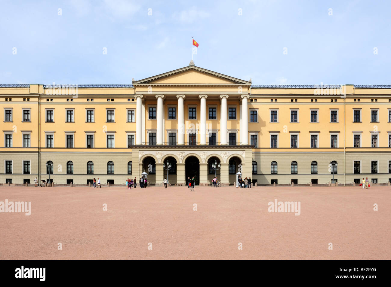 The Royal Palace, Oslo, Norway, Scandinavia, Northern Europe Stock ...