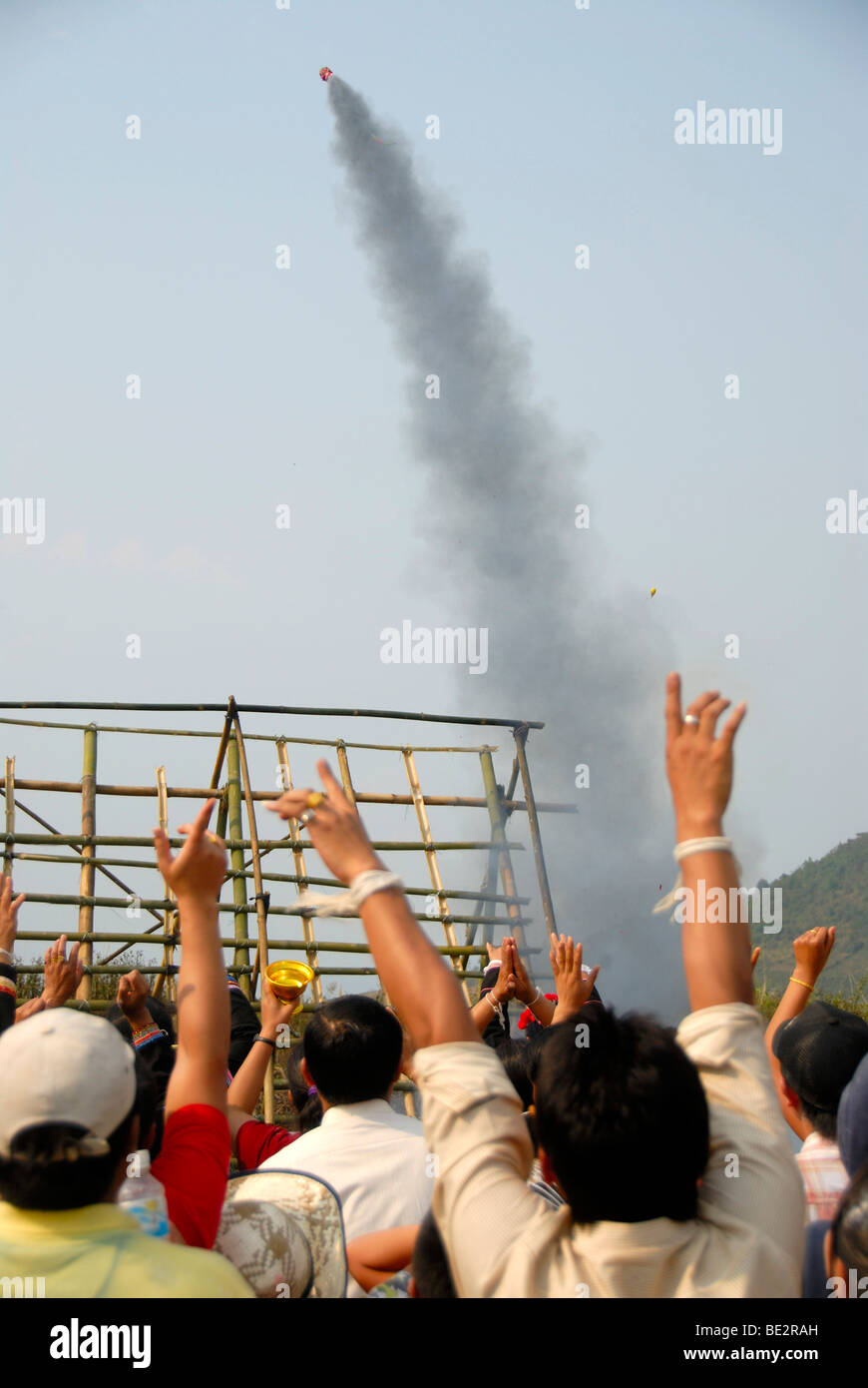 Firework rocket launch hi-res stock photography and images - Alamy