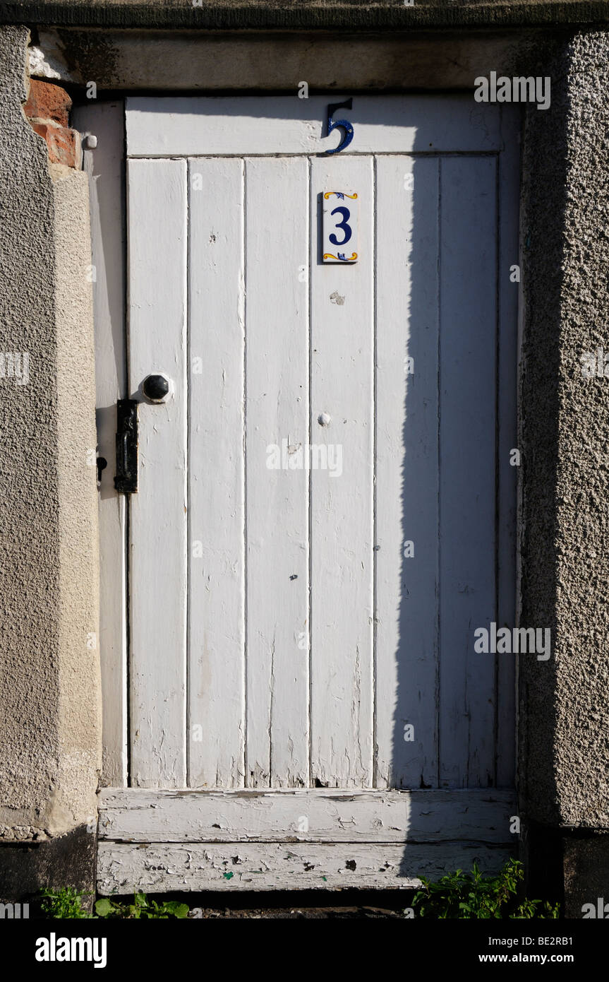 Stock photo of a rather unclear numbering system used on this door ...