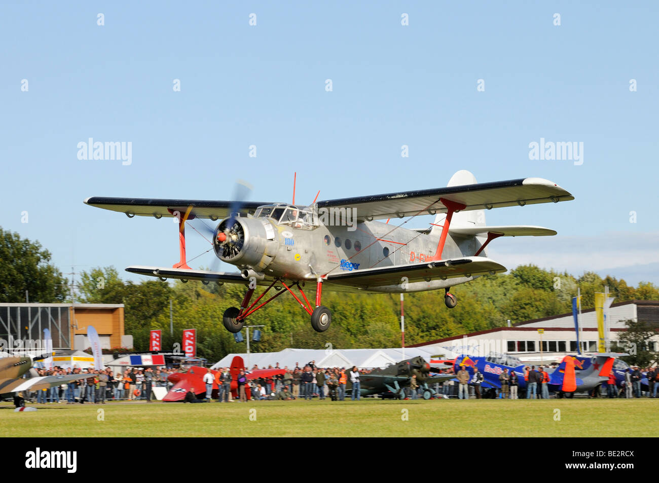 Russian multi-purpose aircraft and the world's largest biplane Antonov ...