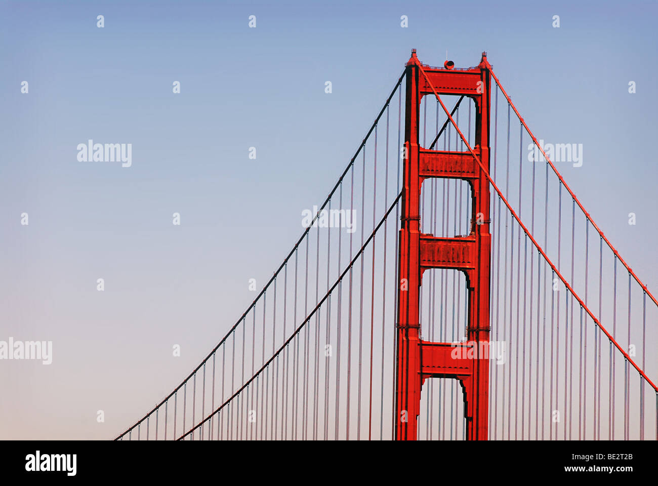 Close up, Golden Gate Bridge Stock Photo - Alamy