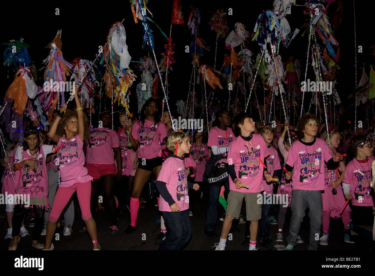 parade procession carnival Thames festival London England UK Europe ...