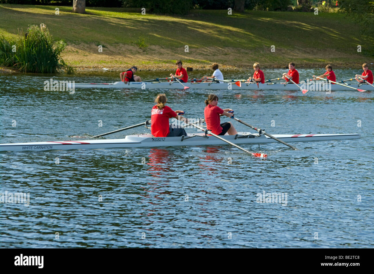 Young Girls Rowing High Resolution Stock Photography and Images - Alamy