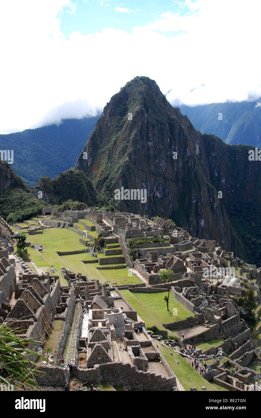 Machu Picchu, Inca settlement, Quechua settlement, Peru, South America ...
