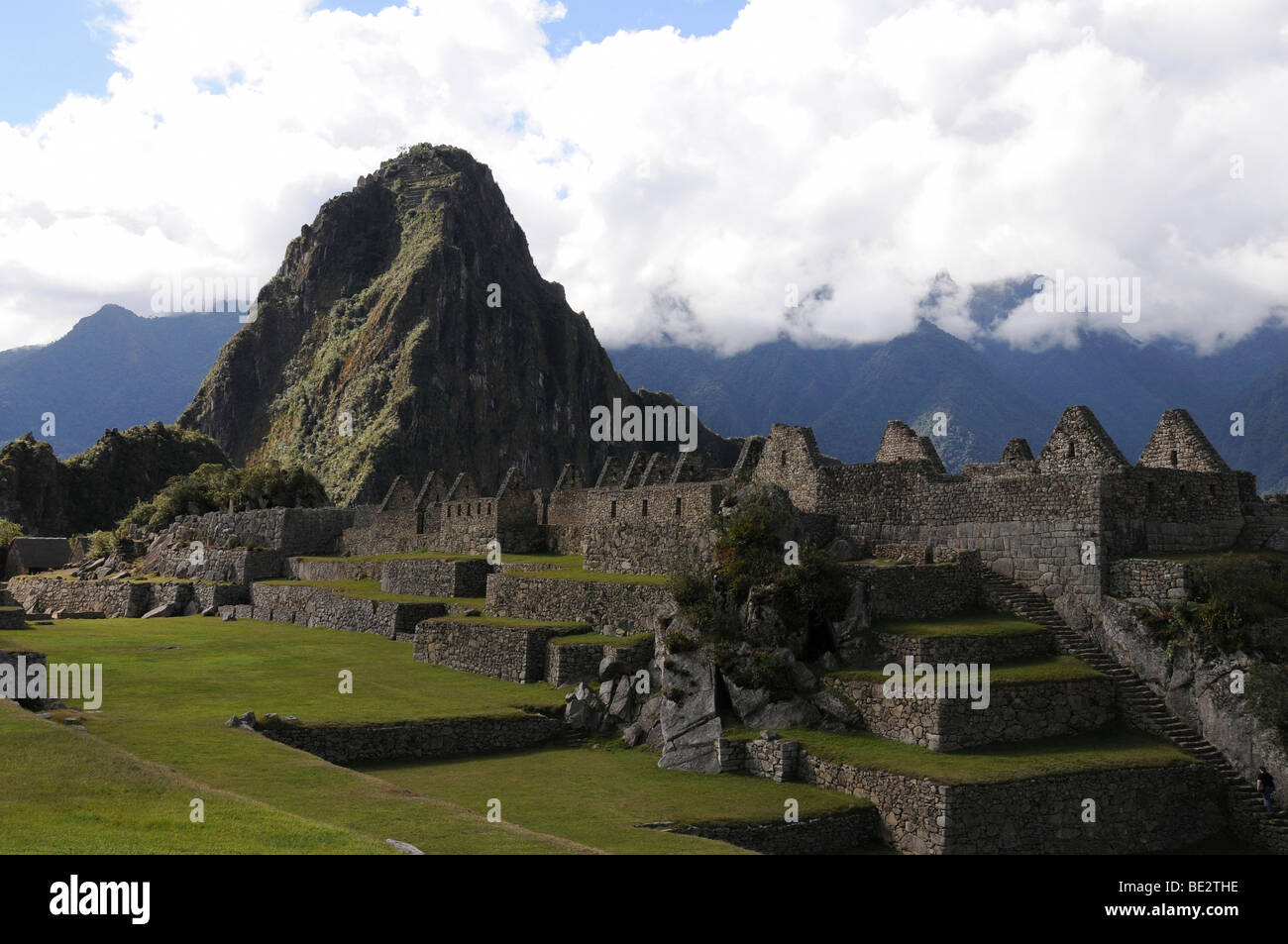 Machu Picchu, Inca settlement, Quechua settlement, Machu Picchu, Peru ...