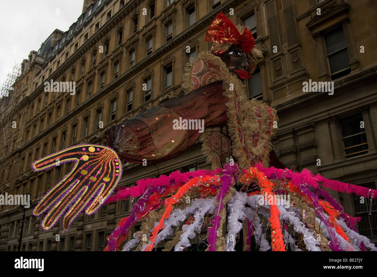 parade procession carnival Thames festival London England UK Europe ...