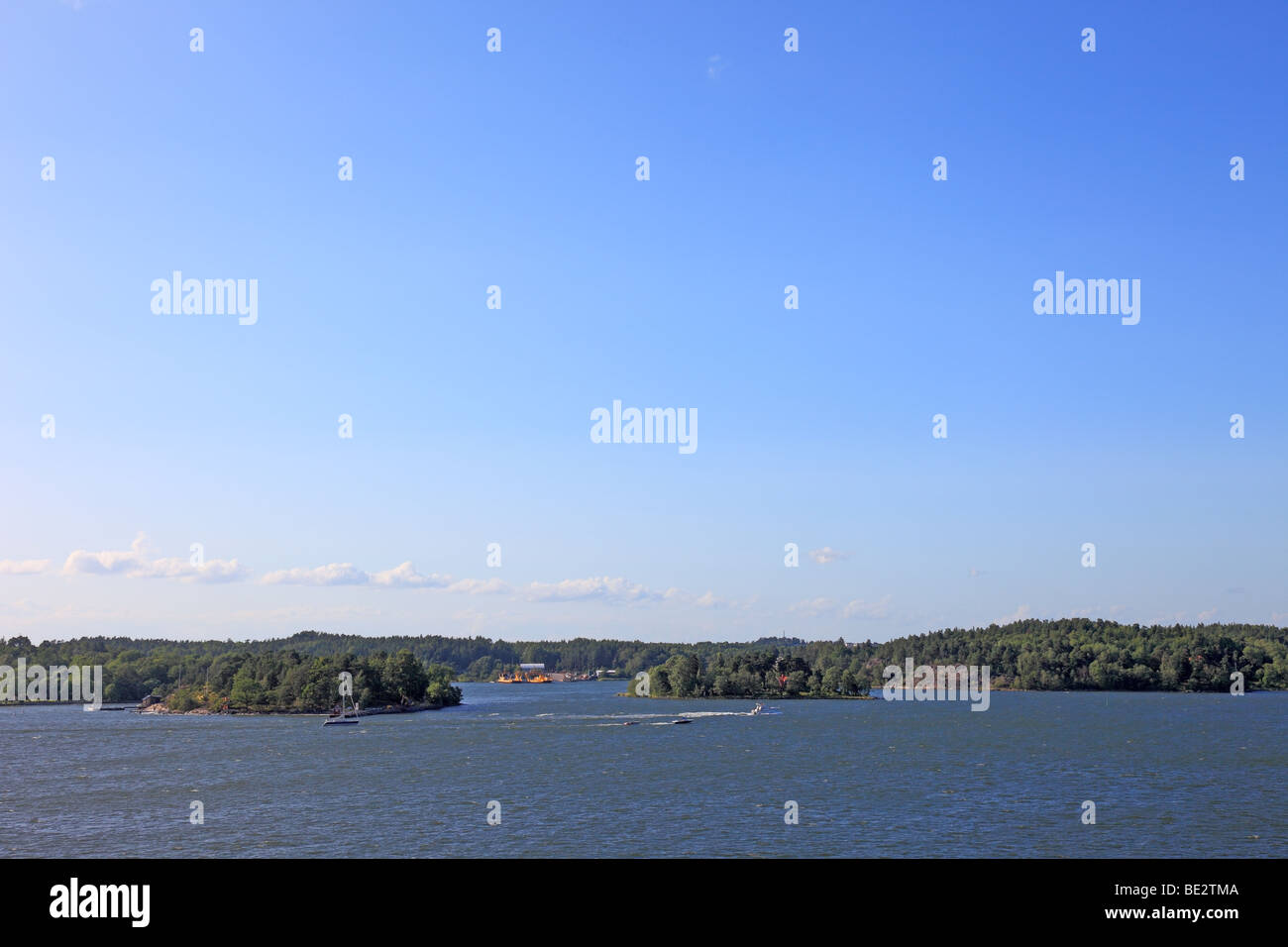 Baltic sea archipelago landscape in Sweden, Europe Stock Photo - Alamy