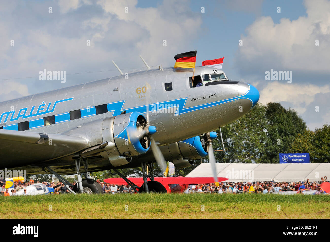 The only airworthy Russian Lisunov Li-2, a licensed version of the ...
