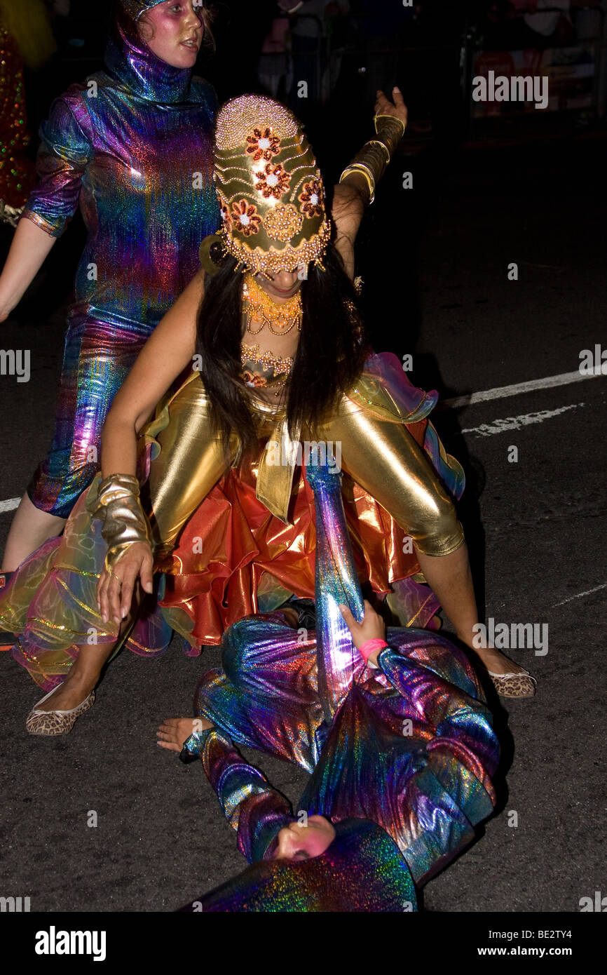 parade procession carnival Thames festival London England UK Europe ...