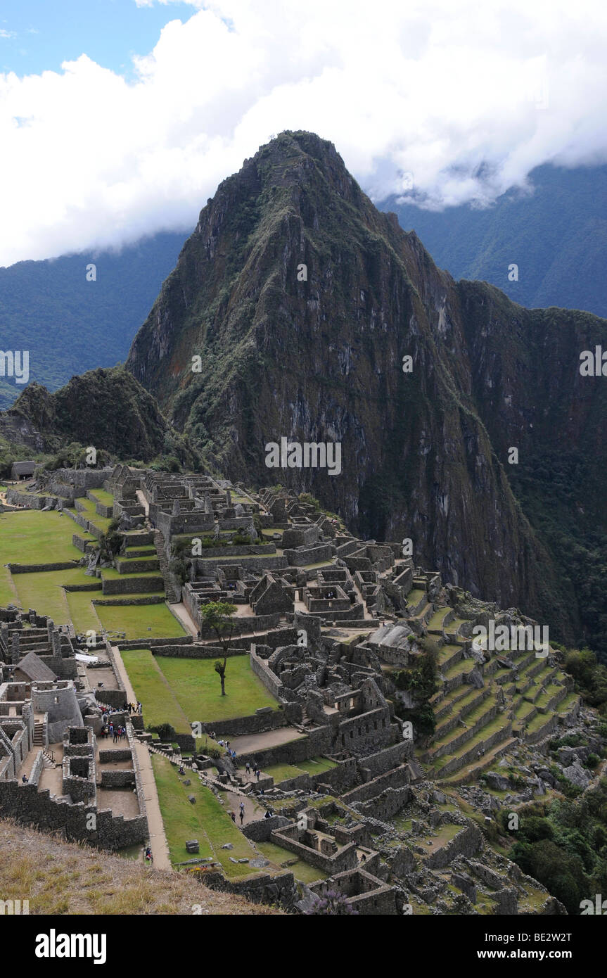 Machu Picchu, Inca settlement, Quechua settlement, Peru, South America ...