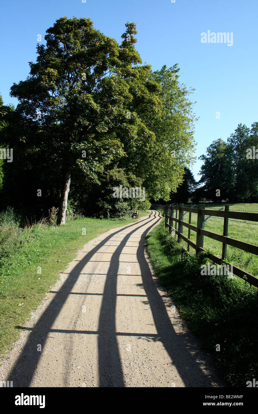 Fences on pathway hi-res stock photography and images - Alamy