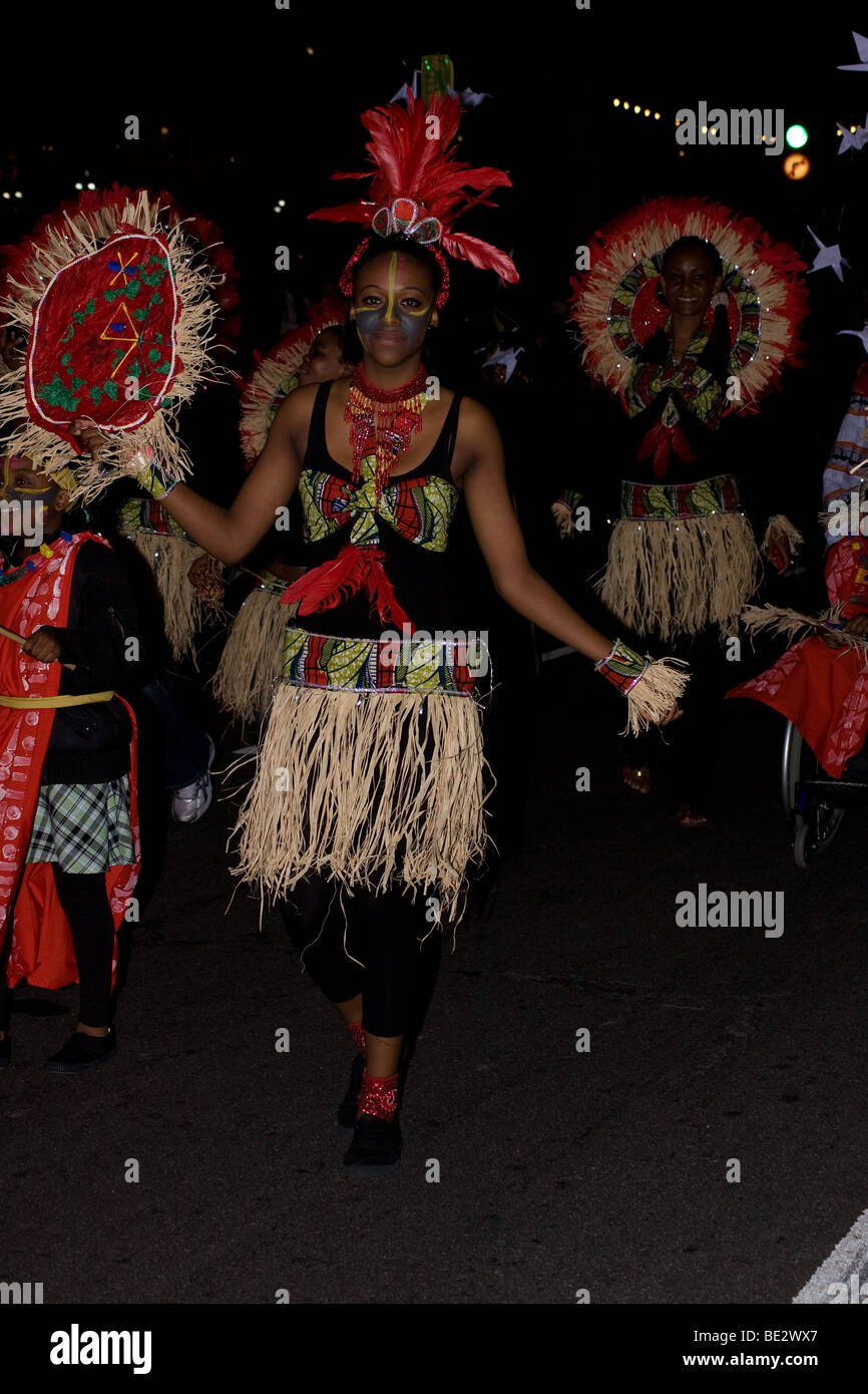 parade procession carnival Thames festival London England UK Europe ...