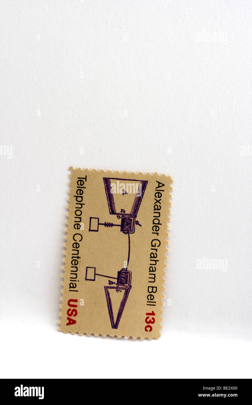 Alexander graham bell postage stamp hi-res stock photography and images ...