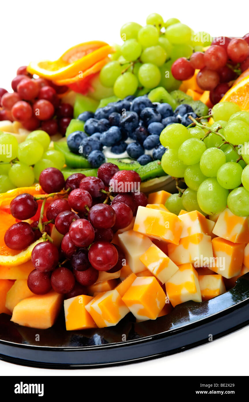 Fruit fruits platter hi-res stock photography and images - Alamy