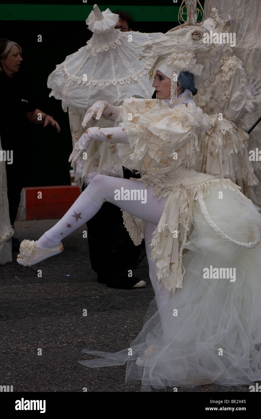 parade procession carnival Thames festival London England UK Europe ...