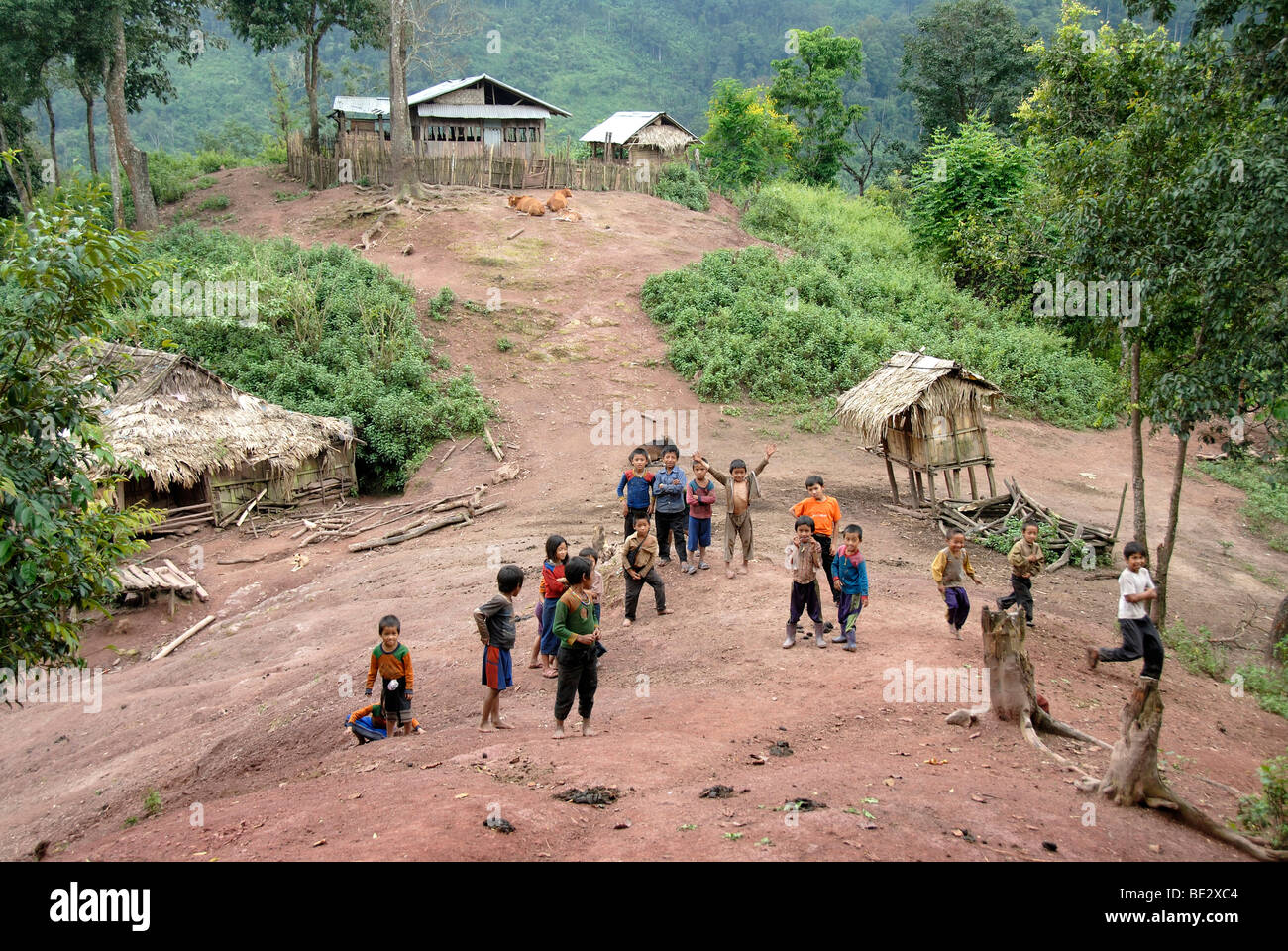 Laos poverty hi-res stock photography and images - Alamy