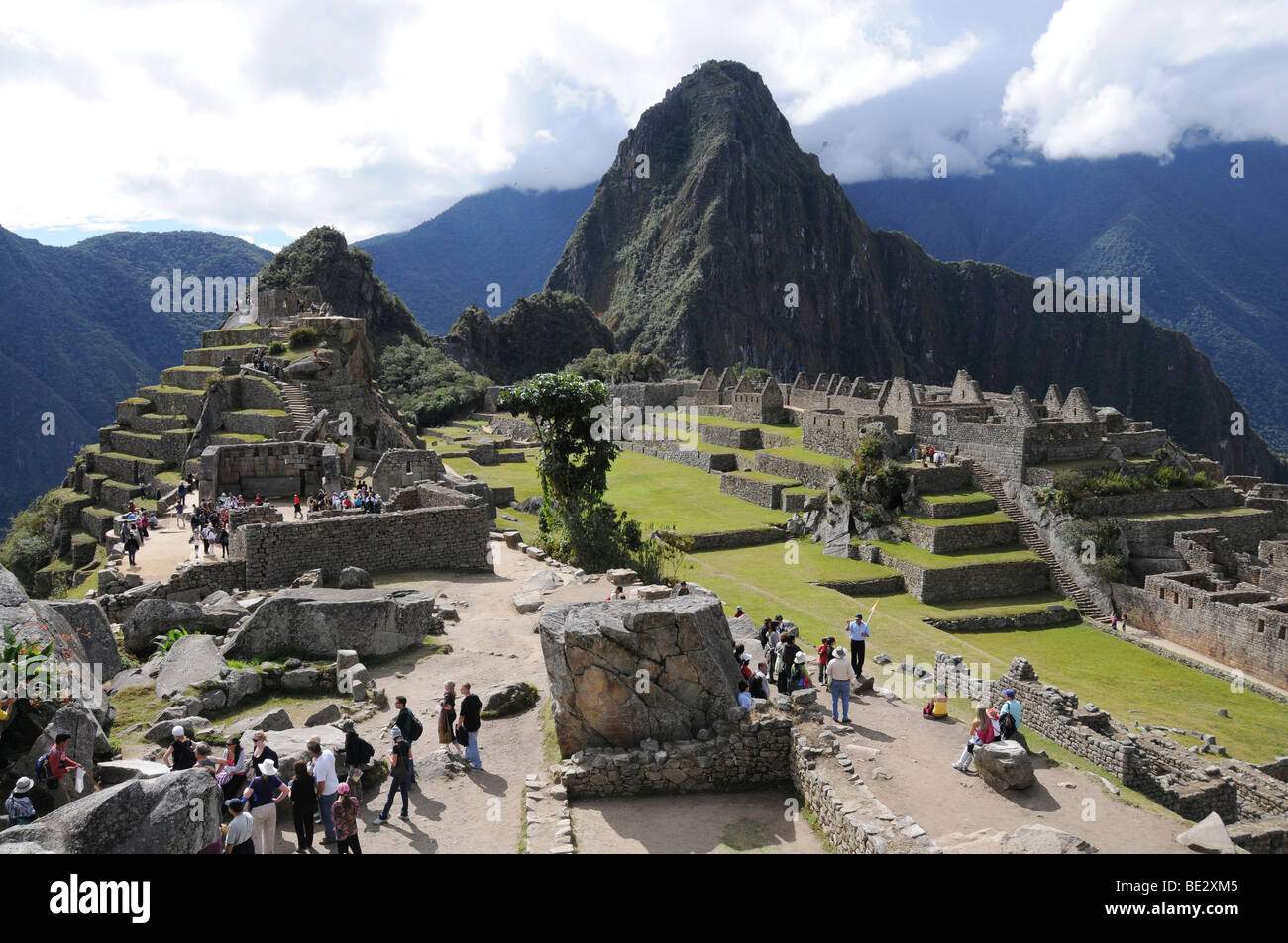 Machu Picchu, Inca settlement, Quechua settlement, Peru, South America ...
