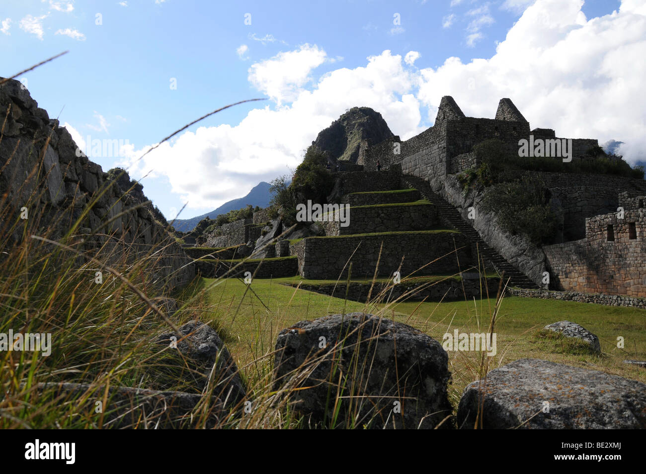 Machu Picchu, Inca settlement, Quechua settlement, Machu Picchu, Peru ...