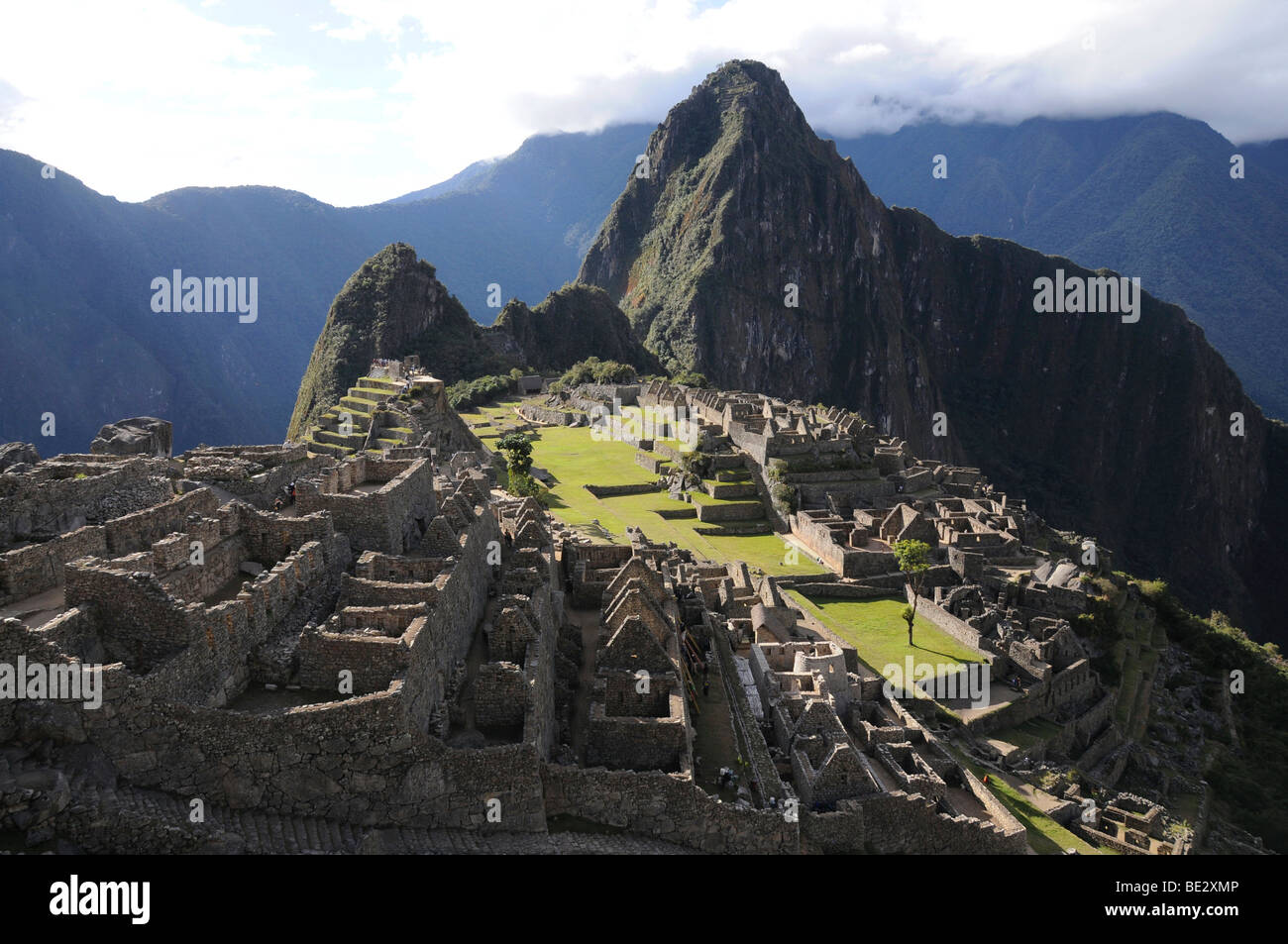 Machu Picchu, Inca settlement, Quechua settlement, Peru, South America ...