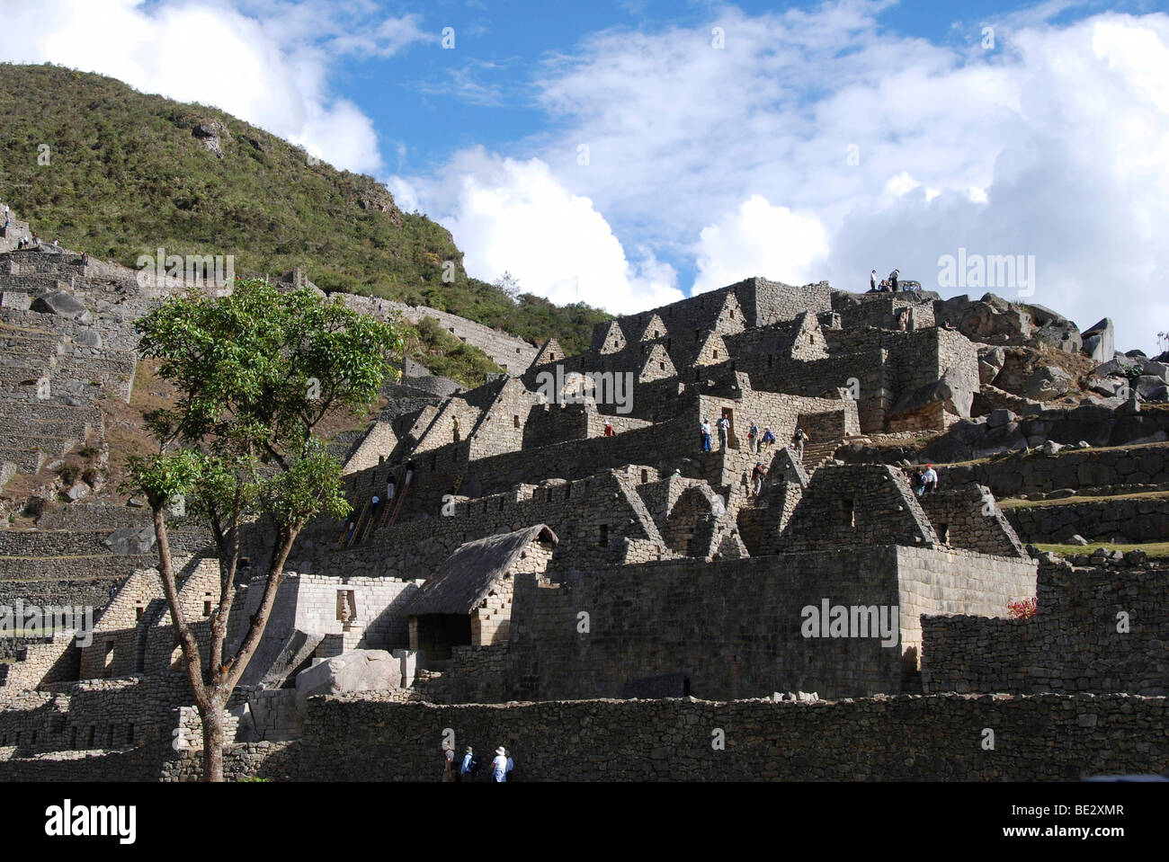 Machu Picchu, Inca settlement, Quechua settlement, Peru, South America ...