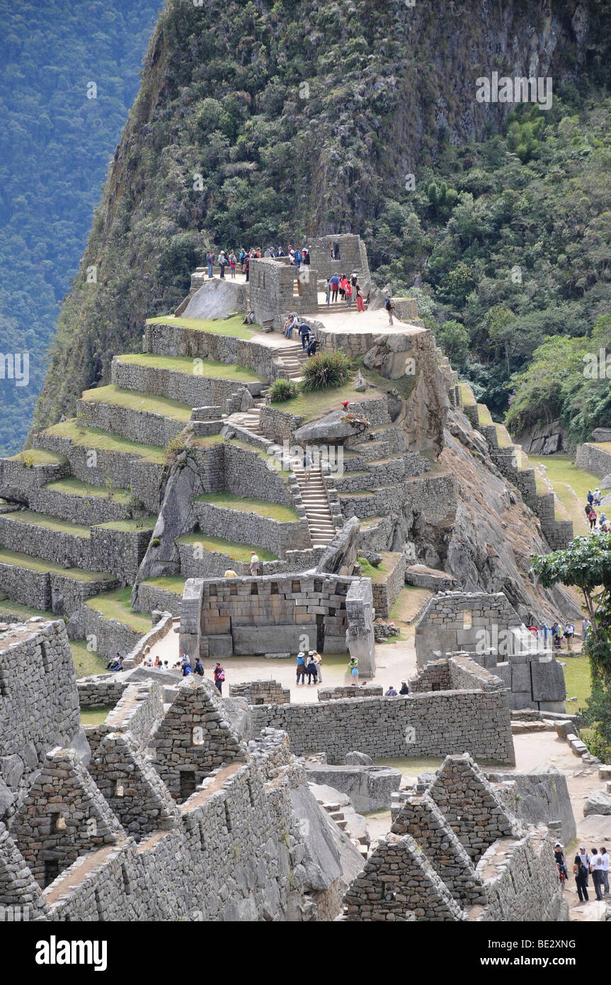 Intihuatana Observatory, Inca settlement, Quechua settlement, Machu ...