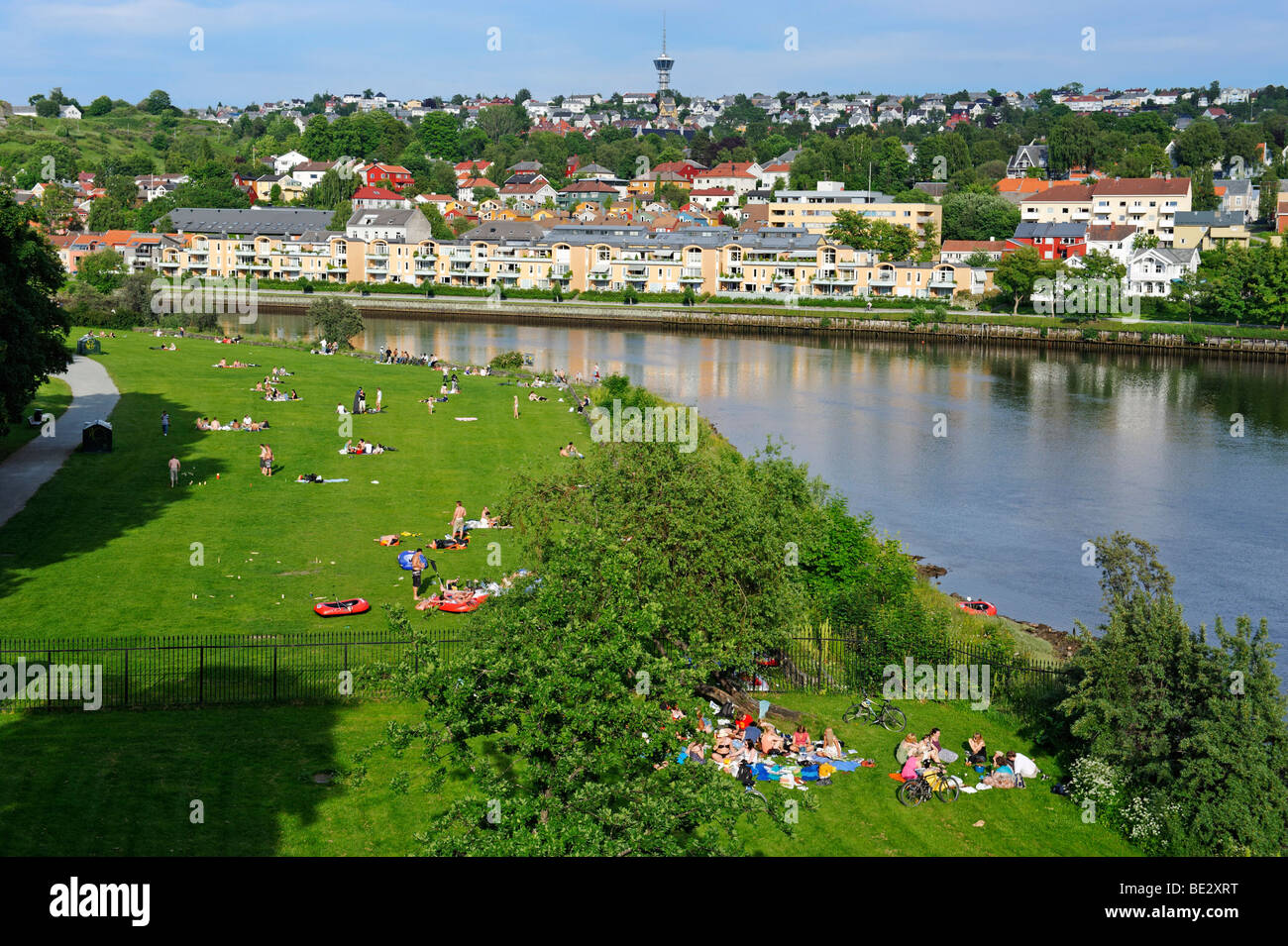 Nidelva, Trondheim, Norway, Scandinavia, Europe Stock Photo - Alamy