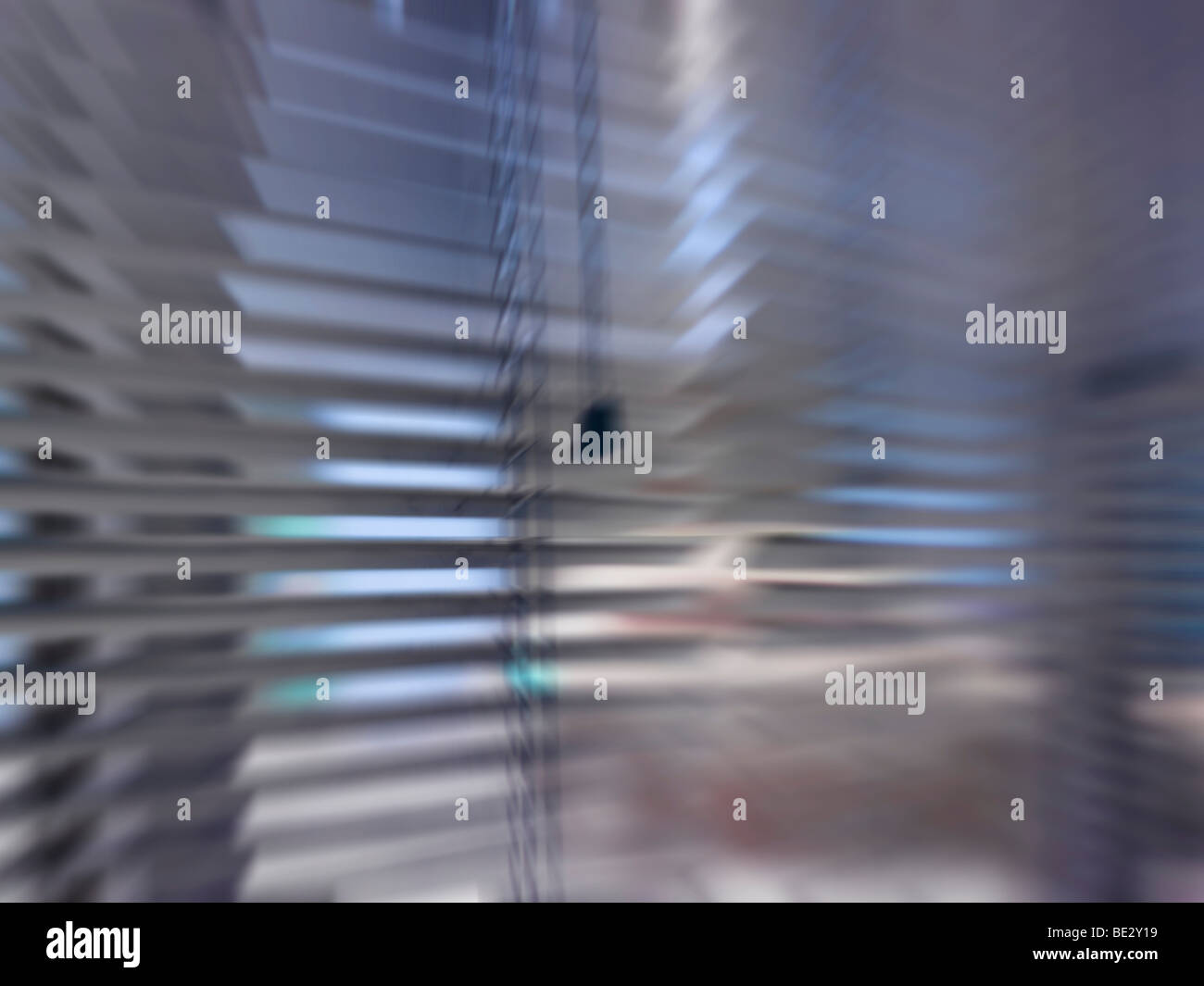 Window blinds, photo with motion blur and zoom effect Stock Photo - Alamy