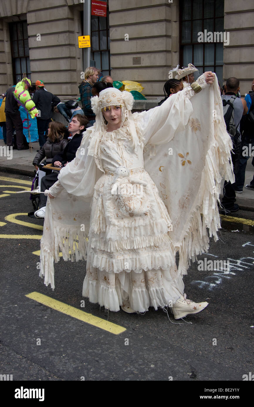 parade procession carnival Thames festival London England UK Europe ...