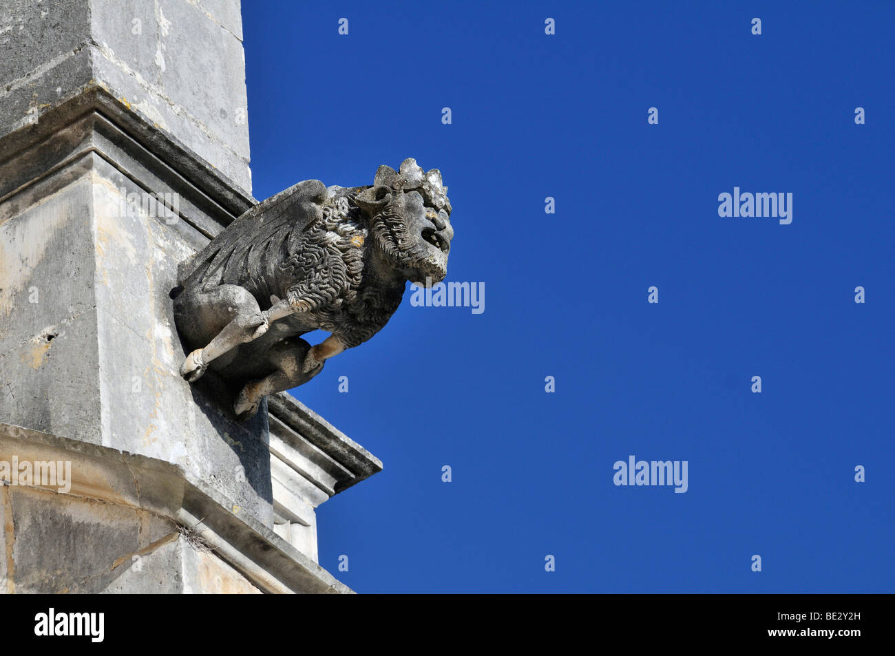 Gargoyle, Dominican monastery Mosteiro de Santa Maria da Vitoria ...