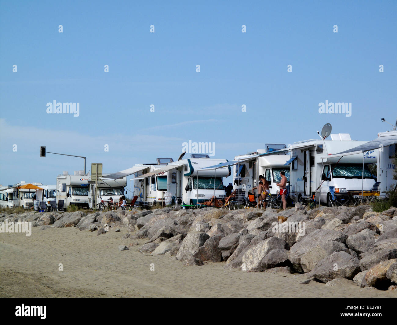 Beach sete france hi-res stock photography and images - Alamy