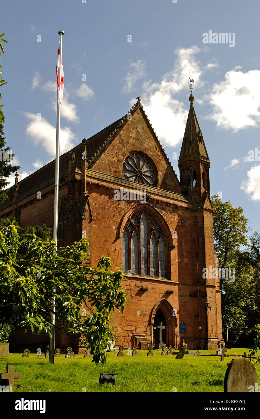 St. Mary`s Church, Temple Balsall, West Midlands, England, UK Stock ...