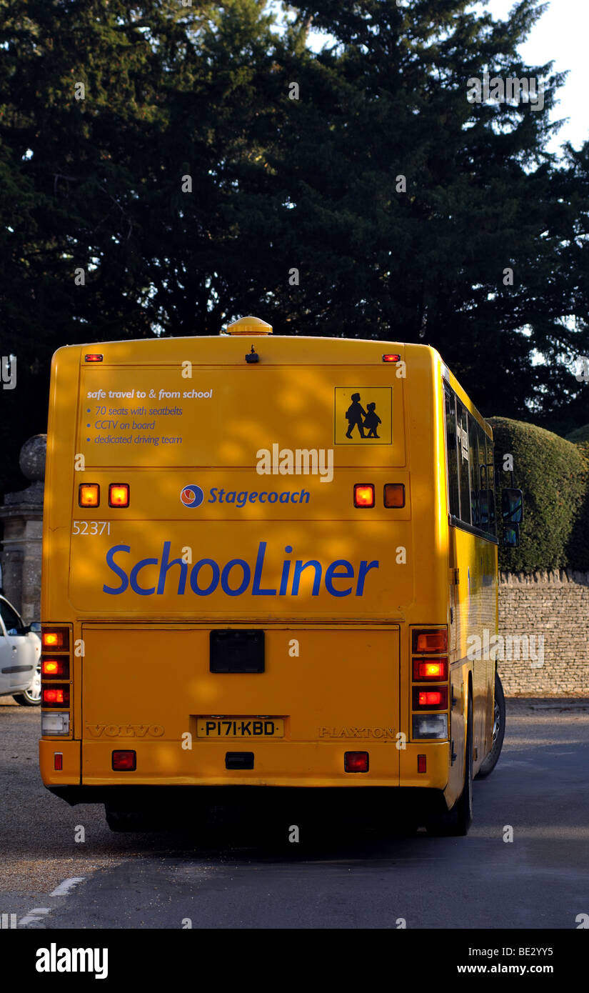 Yellow stagecoach bus hi-res stock photography and images - Alamy