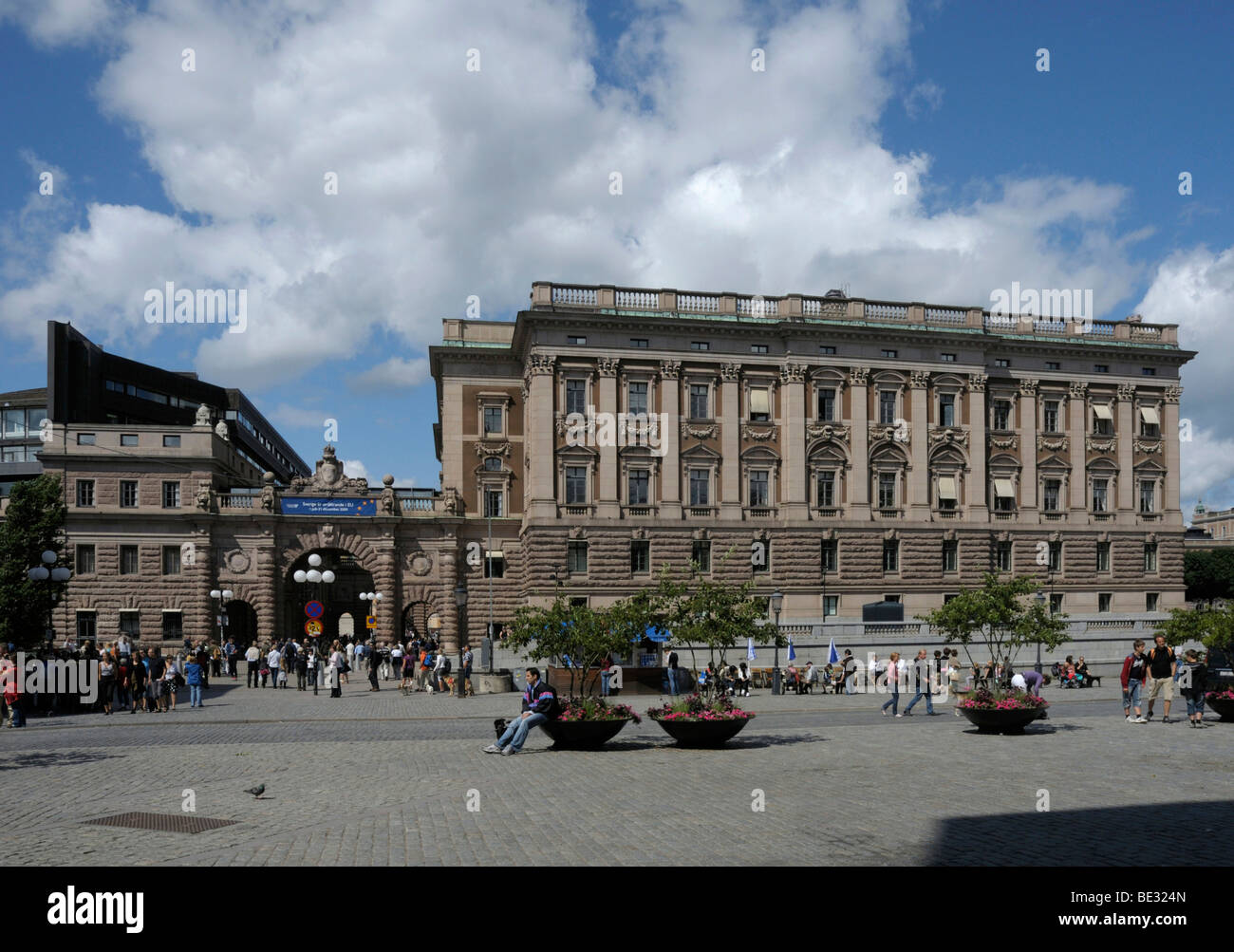 Sweden parliament building hi-res stock photography and images - Alamy
