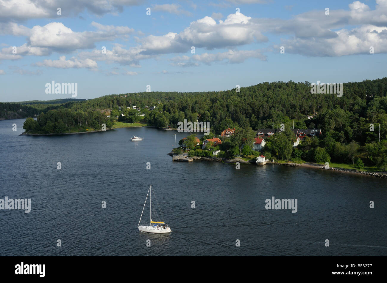 Archipelago with islands, Stockholm, Sweden, Europe Stock Photo - Alamy