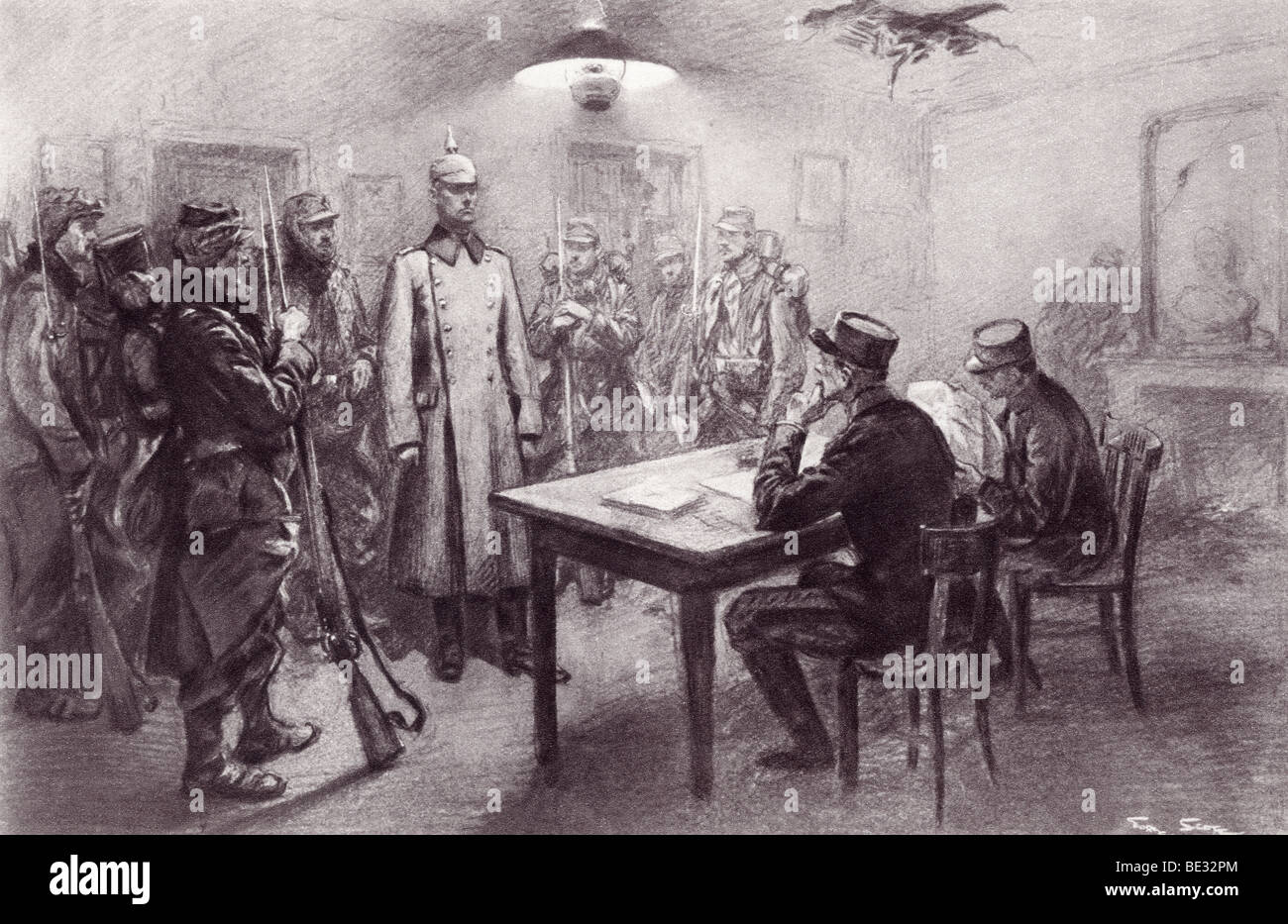 Captured german interrogation hi-res stock photography and images - Alamy