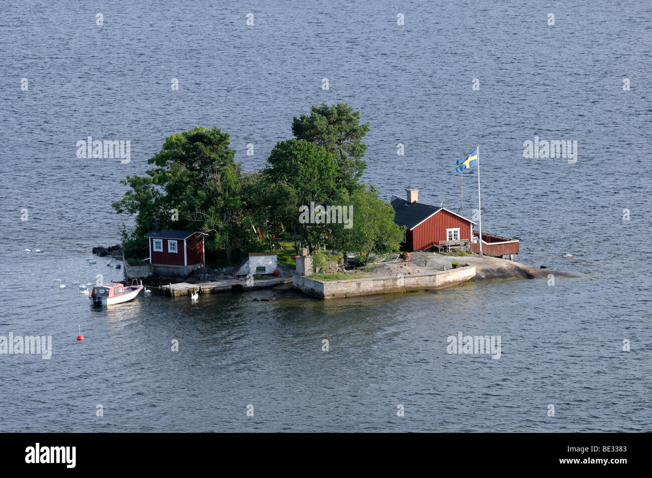 Archipelago with islands, Stockholm, Sweden, Europe Stock Photo - Alamy