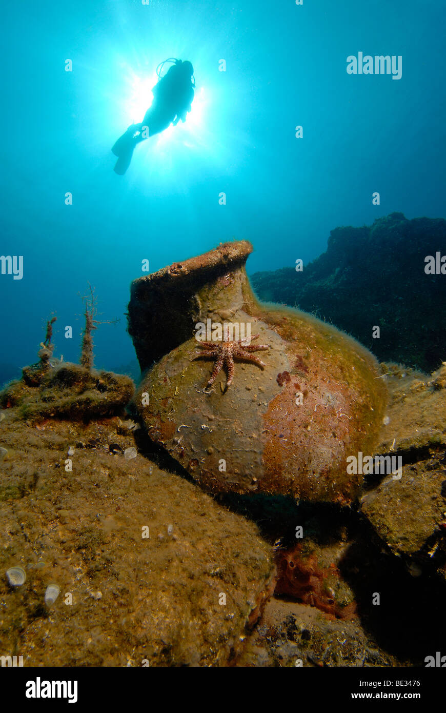 Field of Amphoras near Atabol, Datca Peninsula, Aegaen Sea ...