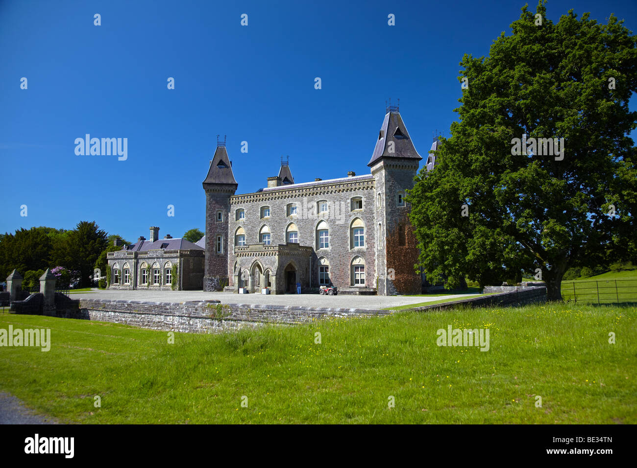 Newton House, Dinefwr Park, Llandeilo, Carmarthenshire, Wales, UK Stock ...