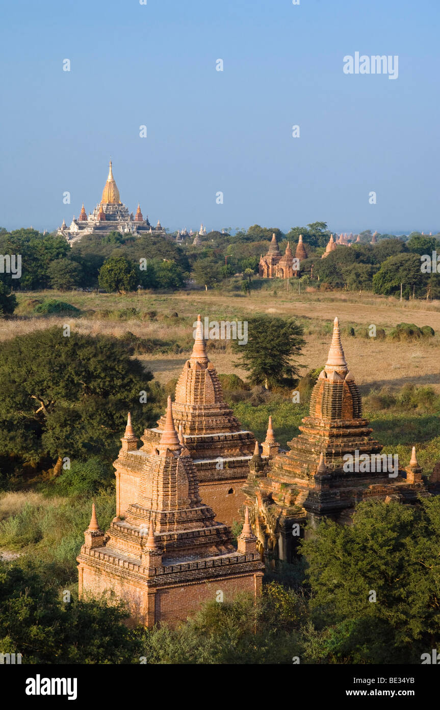 Pagoda Field in Old Bagan, Pagan, Burma, Myanmar, Asia Stock Photo - Alamy