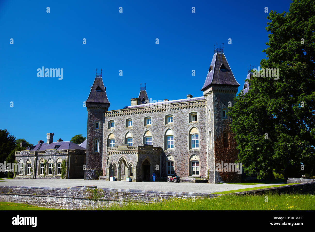 Newton House, Dinefwr Park, Llandeilo, Carmarthenshire, Wales, UK Stock ...
