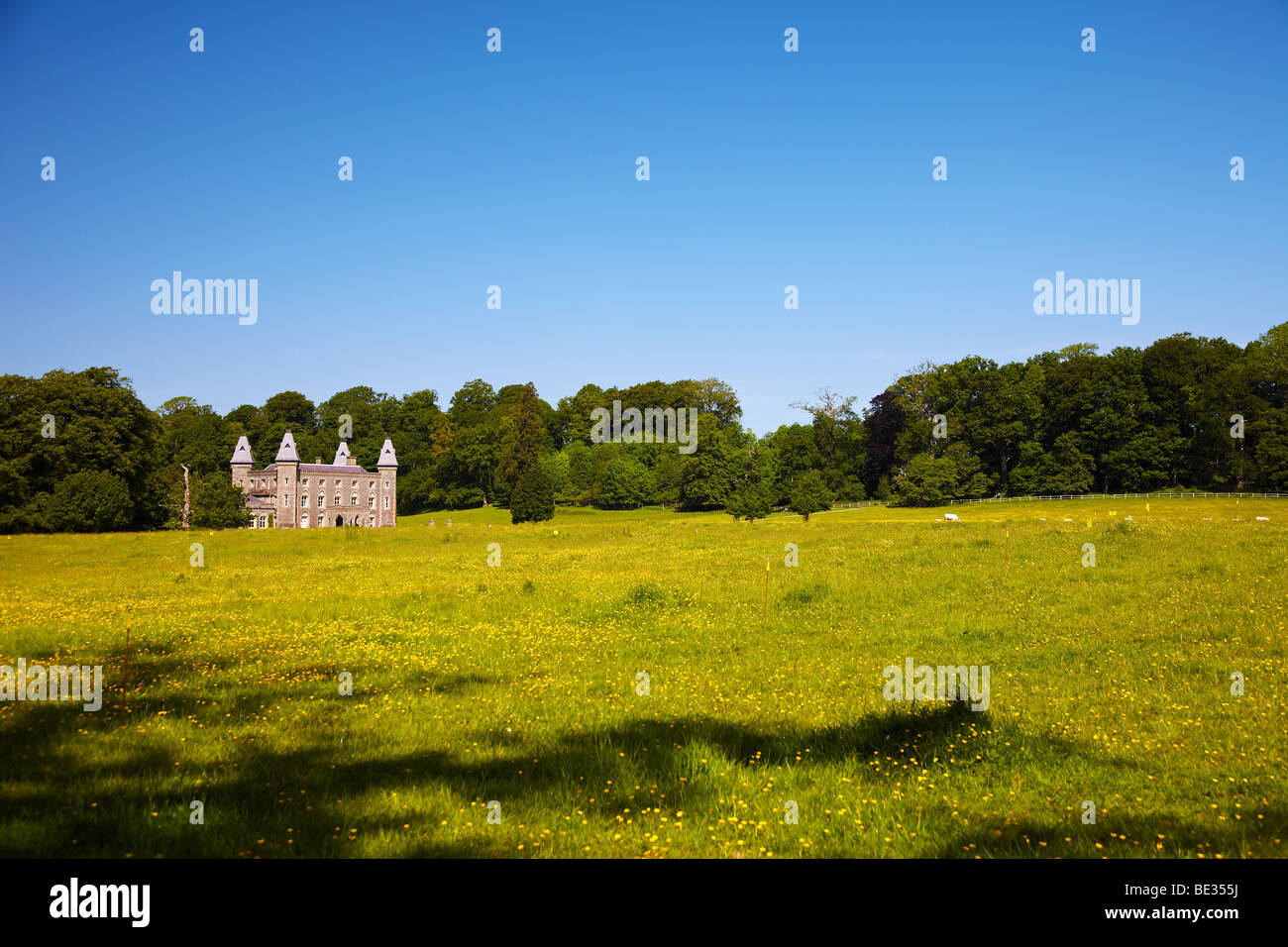 Newton House, Dinefwr Park, Llandeilo, Carmarthenshire, Wales, UK Stock ...