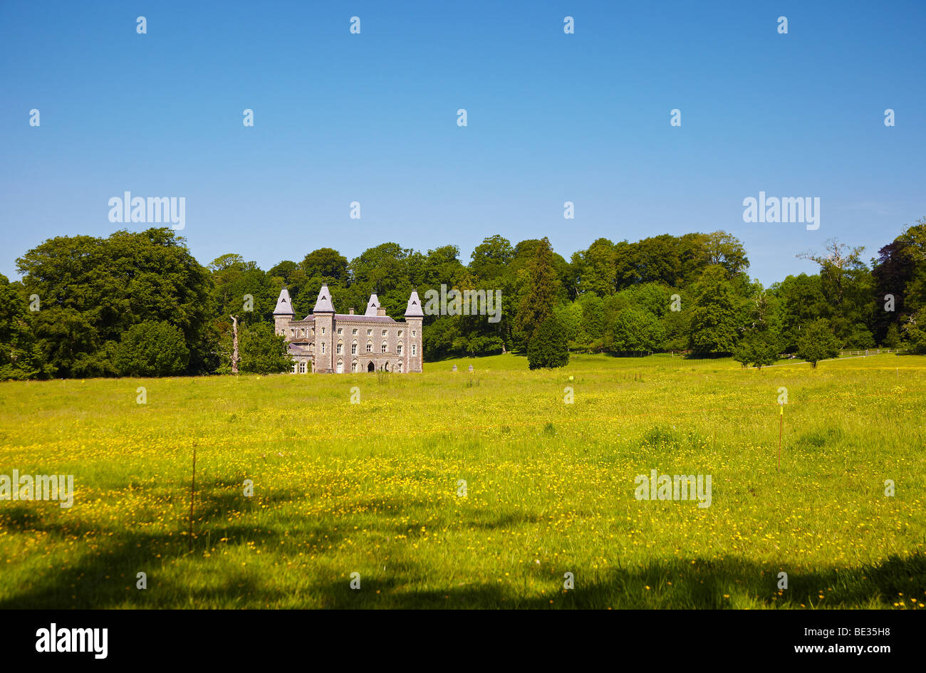 Newton House, Dinefwr Park, Llandeilo, Carmarthenshire, Wales, UK Stock ...