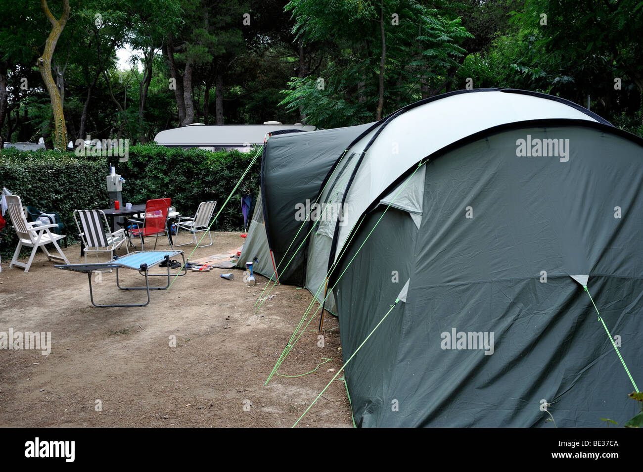 Camping france tent hi-res stock photography and images - Alamy